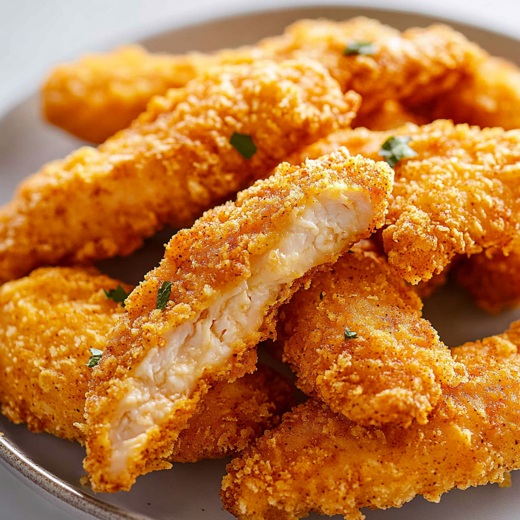 Golden Ranch-Style Chicken Strips