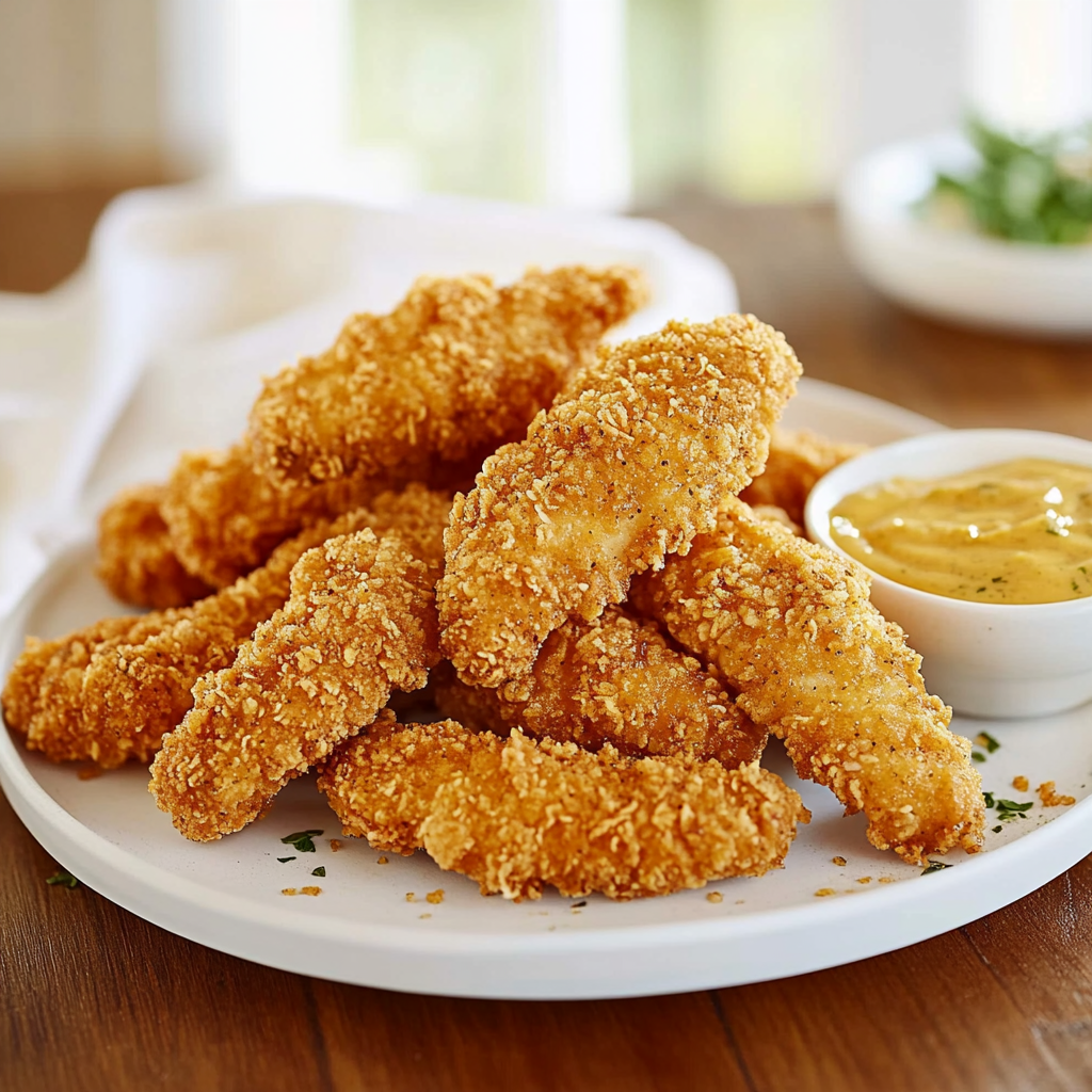Golden Ranch-Style Chicken Strips