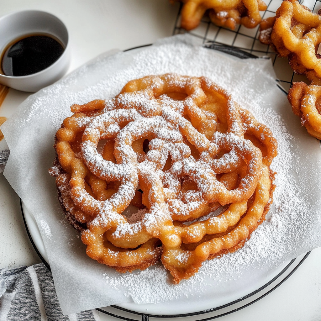 Homemade Funnel Cake
