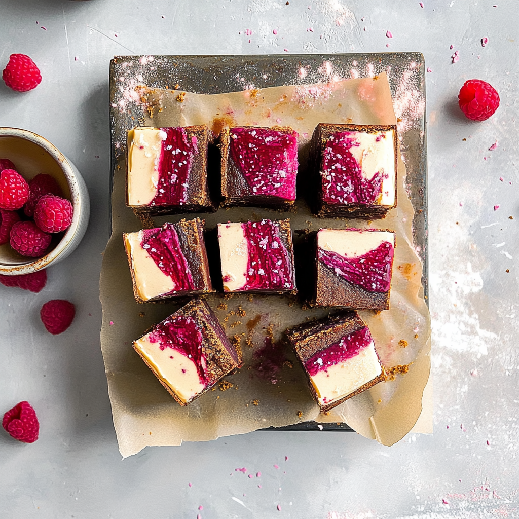 Raspberry Caramel Millionaires Shortbread