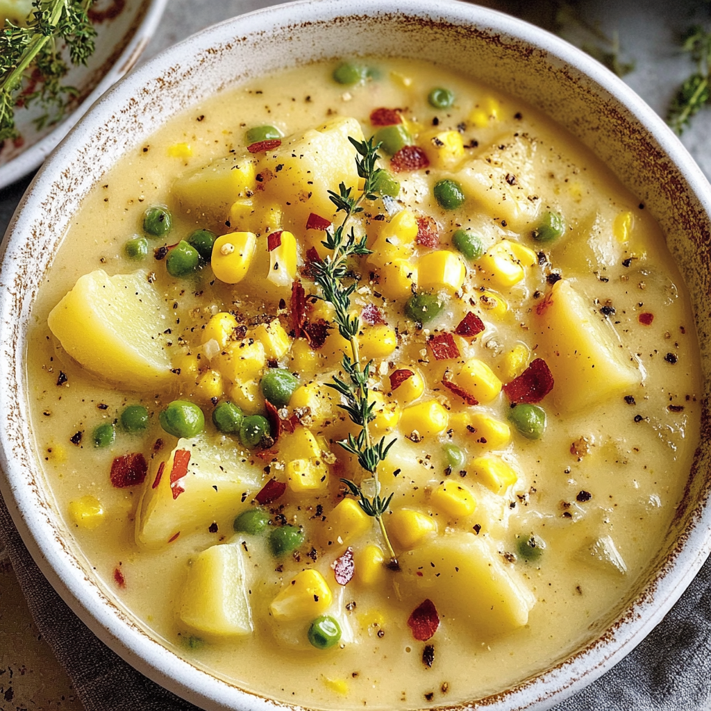 Creamy Potato Corn Chowder