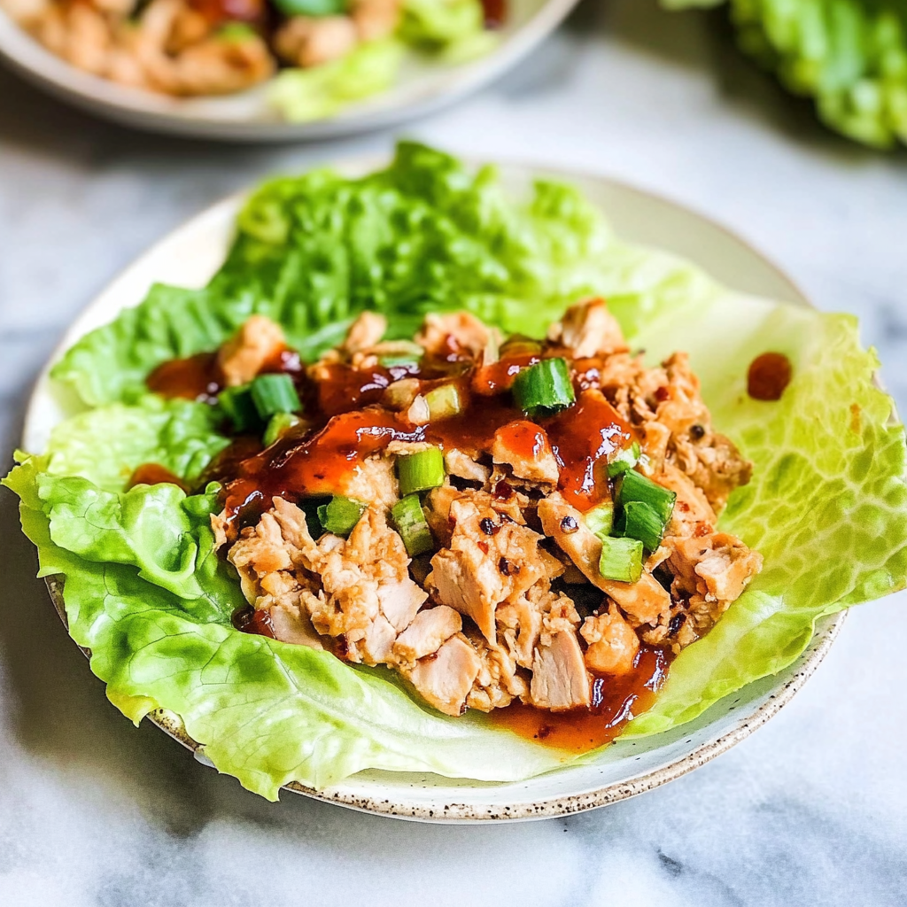 Chicken Lettuce Wraps