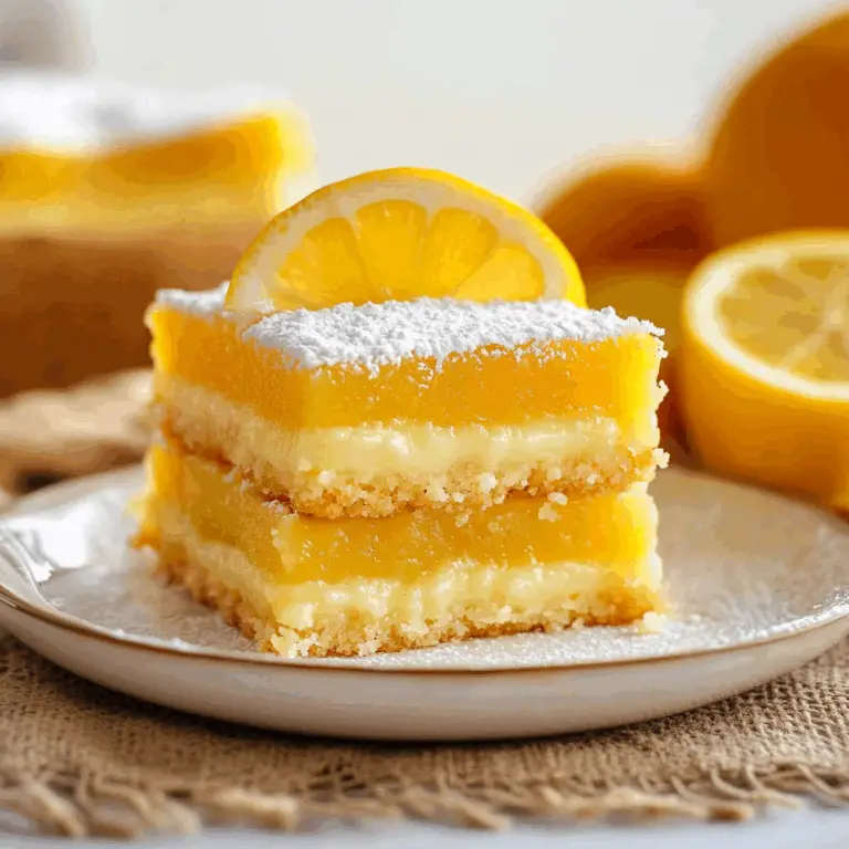 Meyer Lemon Bars